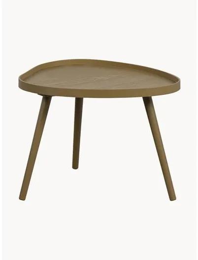 Dřevěný odkládací stolek v organickém tvaru Mae