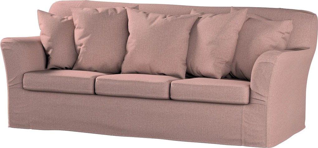 Potah na pohovku IKEA Tomelilla 3-místná nerozkládací barva růžová látka pletený vzor
