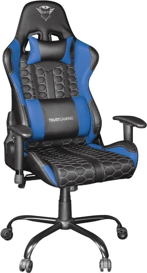 Herní židle trust gxt 708b resto chair blue