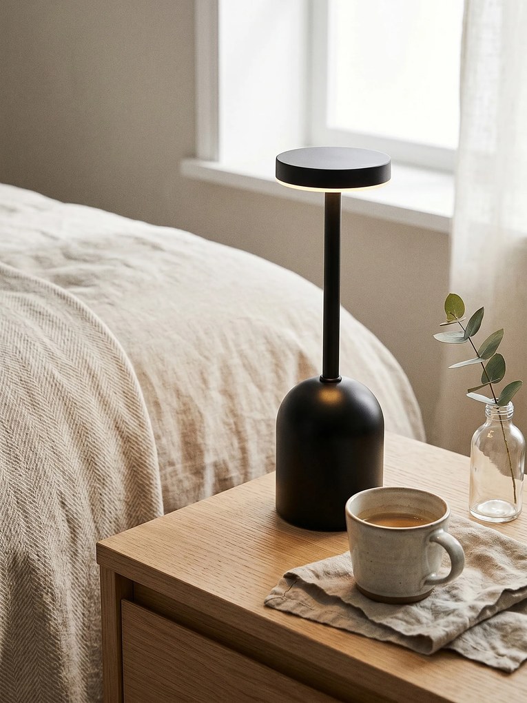 Sinsay - Minimalistická LED noční lampička - černá