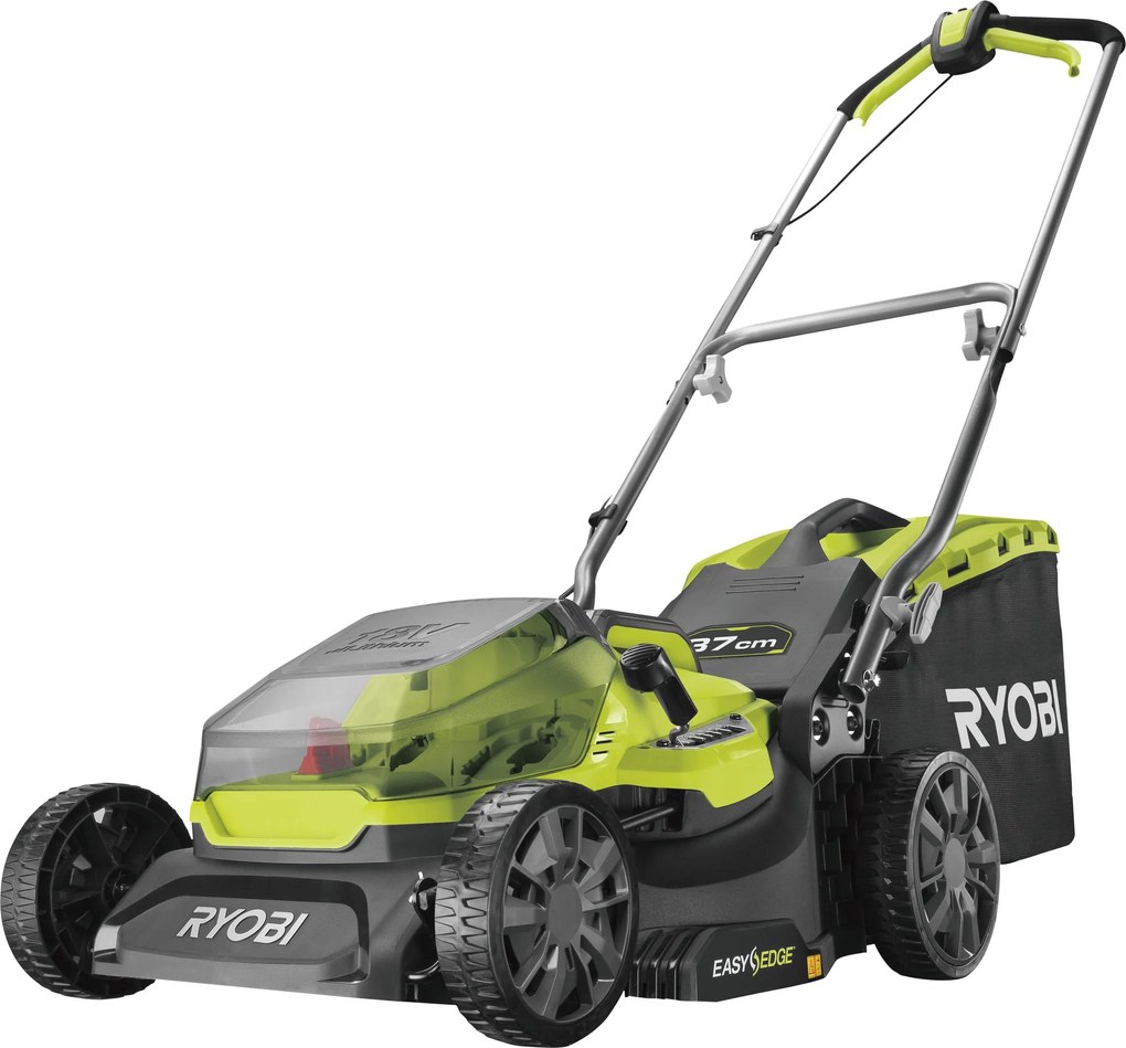 Ryobi RY18LMH37A-225 18V akumulátorová hybridní sekačka na trávu 37cm (včetně 2x2.5Ah) - mega SLEVA !