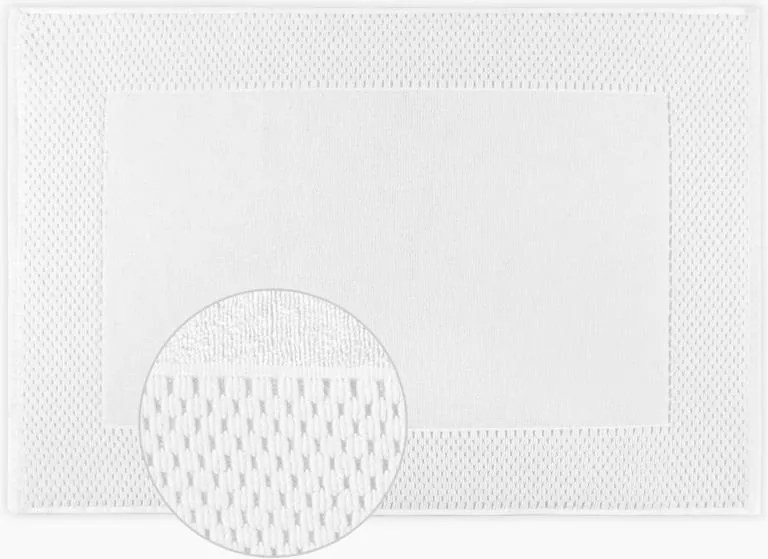 Bellatex Froté předložka nopkový vzor Bílá 50x70 cm