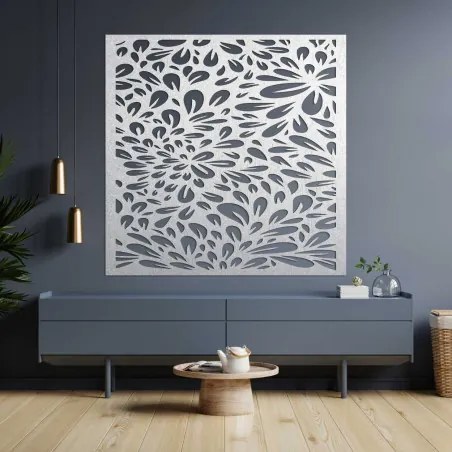 Dřevěný vyřezávaný obraz mandala – Moderní dekorace| SENTOP PR0285