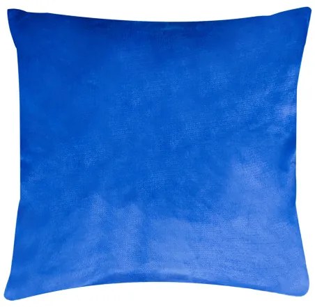 XPOSE ® Mikroplyšový povlak na polštář - tmavě modrá 40x40 cm