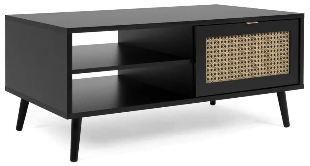 Konferenční stolek Finori Vienna - černý | 100x60x46 cm