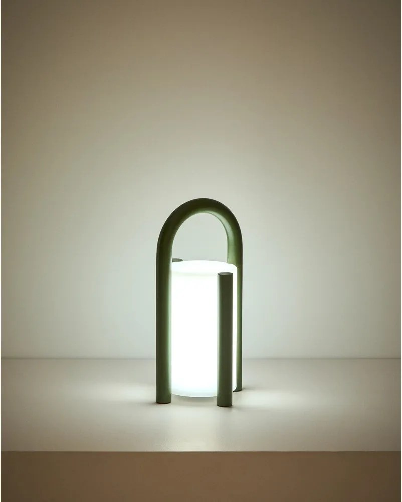LED přenosné venkovní svítidlo na USB ø 14 cm Leros – Kave Home