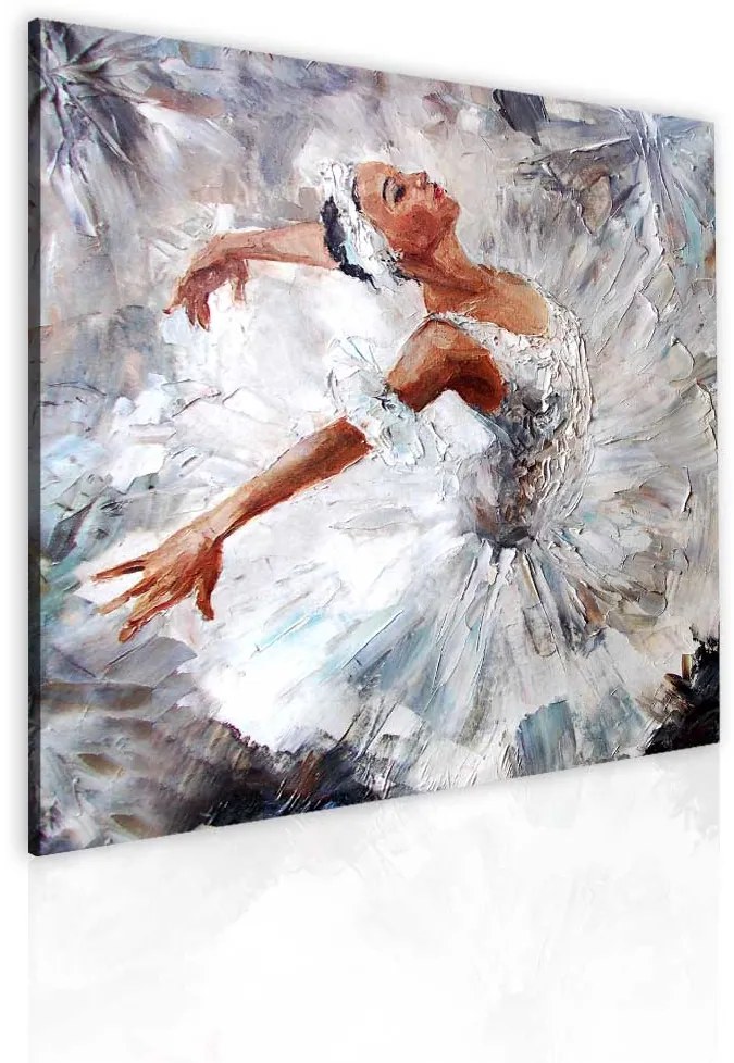 Obraz baletka Velikost (šířka x výška): 75x75 cm