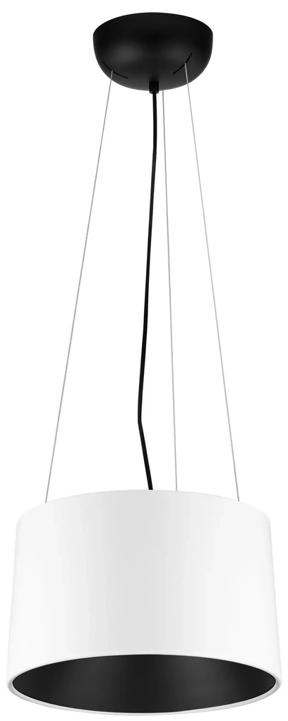 LED bílo-černé designové svítidlo Atil