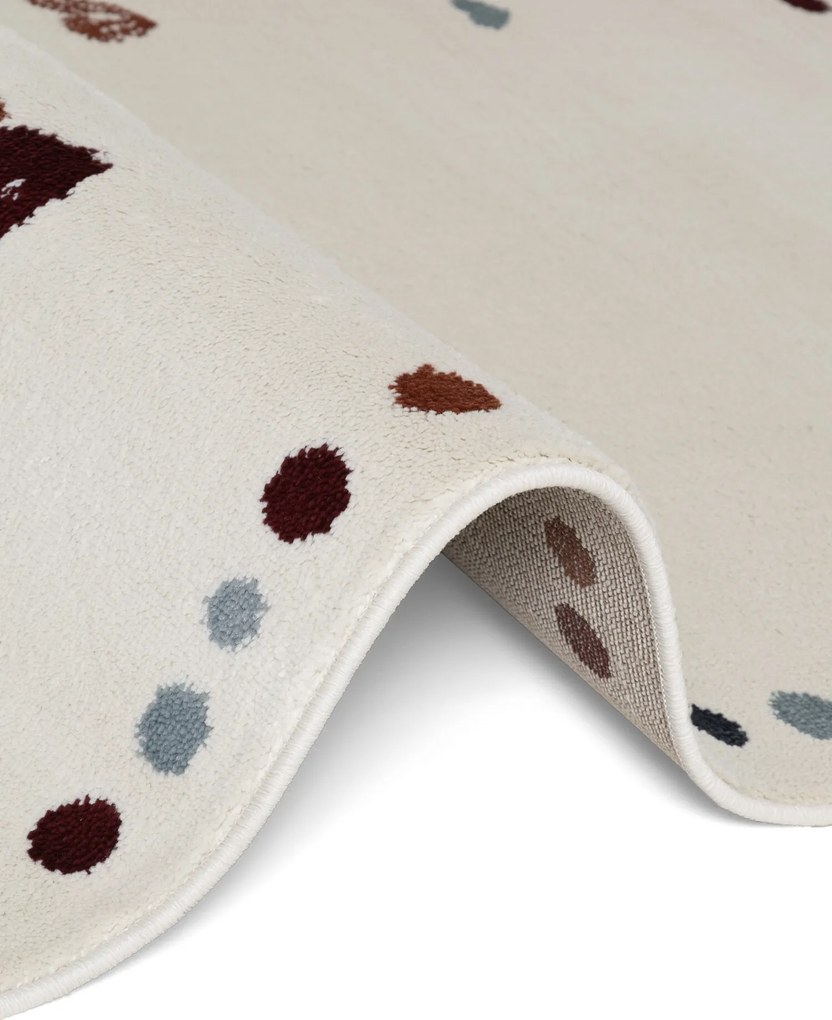 Hanse Home, Dětský koberec Adventures 106420 Cream Multicolor, 120x170, vícebarevná, dětský pokoj