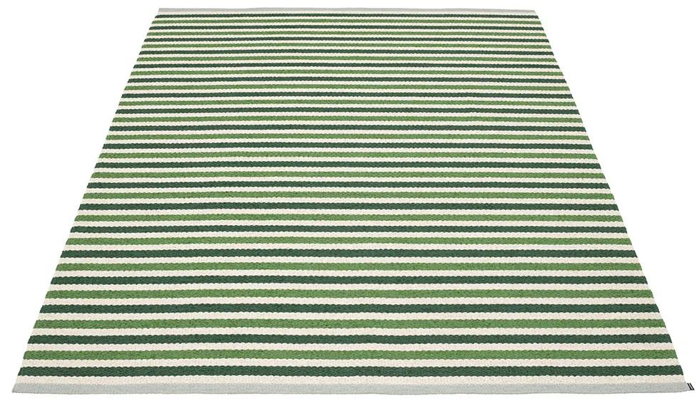 Vinylový koberec Pappelina TEO Dark green/Grass green/Vanilla velikost: 180x260cm