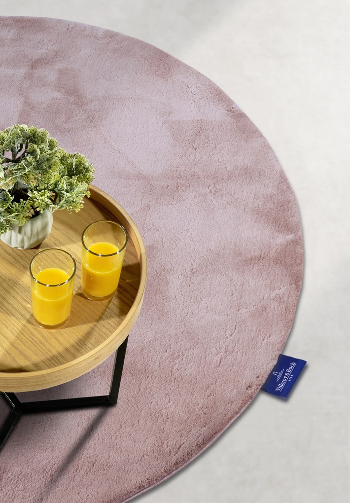 Villeroy & Boch Kusový koberec 106161 Pink kruh, 160x160 (průměr) kruh, růžová, ložnice