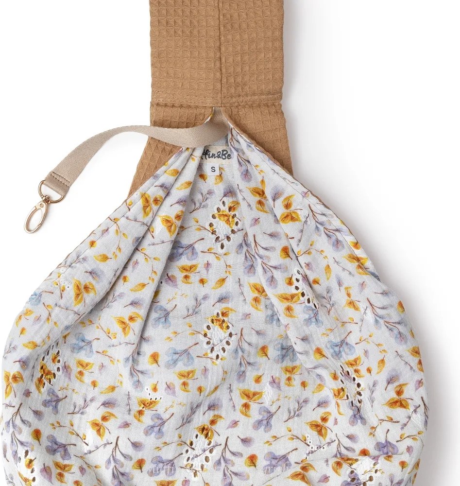 Muffin&Berry Cestovní taška Crossbody pro psy Zena okrová Velikost: M