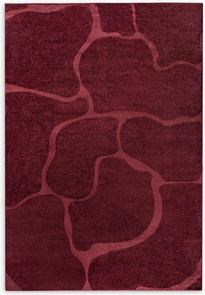 Koberec Alba6, 160x230 cm, bordó