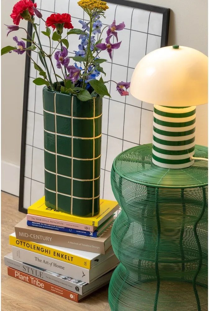 Kovový kulatý odkládací stolek ø 30 cm Cuerda Onda – Leitmotiv