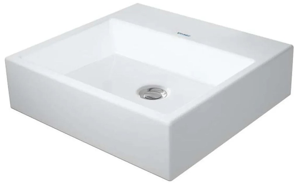 Duravit Vero Air - Umyvadlo nábytkové 50x47 cm, bez přepadu, bez otvoru pro baterii, WonderGliss, bílá 23505000791