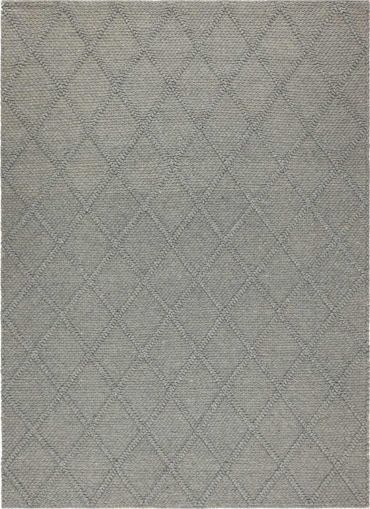 Dywany Łuszczów, Kusový koberec Tahar 99001G grey, 120x180, šedá, ložnice