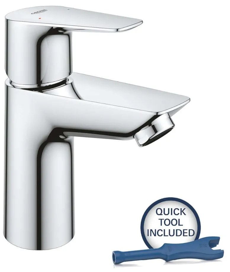 Grohe Start Edge - Umyvadlová baterie s výpustí Push-Open, chrom 23898001