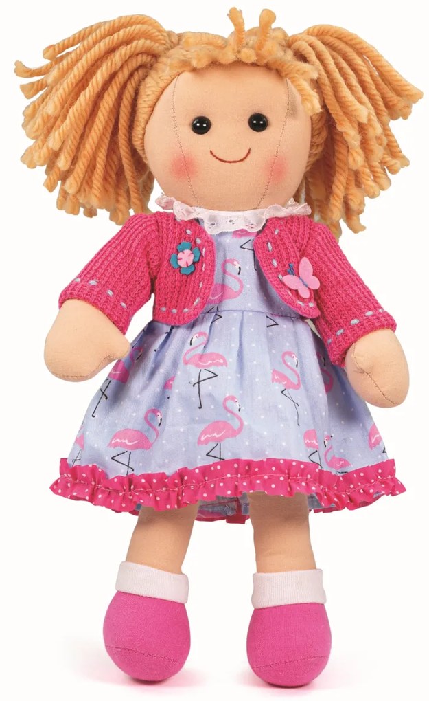 Bigjigs Toys Látková panenka Maggie 34cm