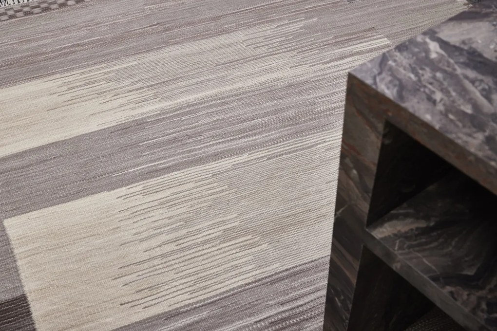 Diamond Carpets India, Ručně vázaný kusový koberec Prism Sand DESP P120 Stone Mix, 300x400, šedá, ložnice