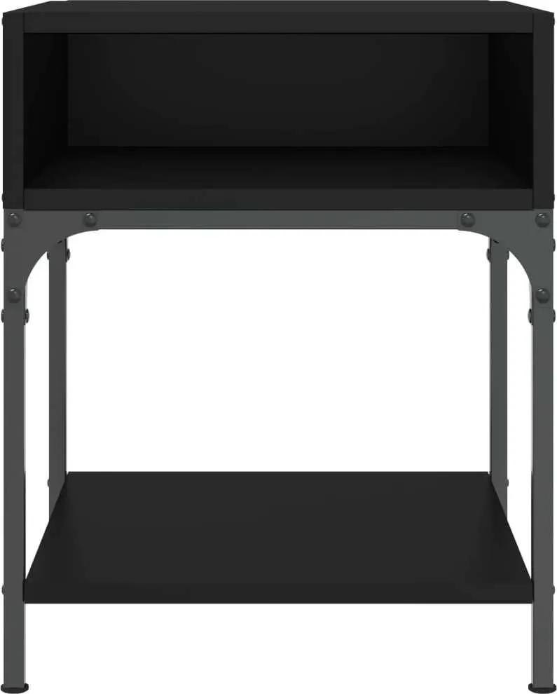 vidaXL Noční stolky 2 ks 40 x 41 x 50 cm kompozitní dřevo [825874] Barva: šedá sonoma