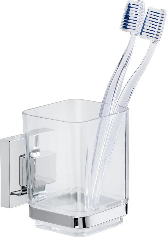 Nádobka na zubní kartáčky QUADRO,Vacuum-Loc, WENKO