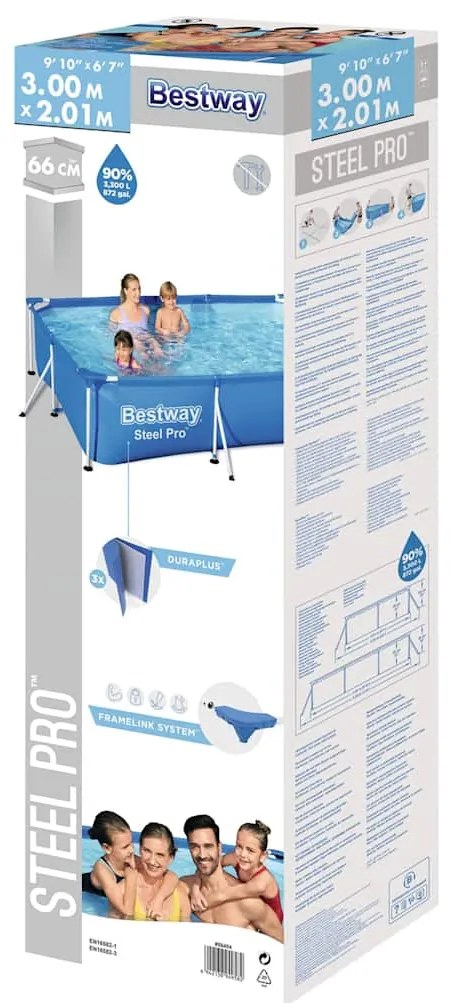 Bestway Bazén Steel Pro 300 x 201 x 66 cm