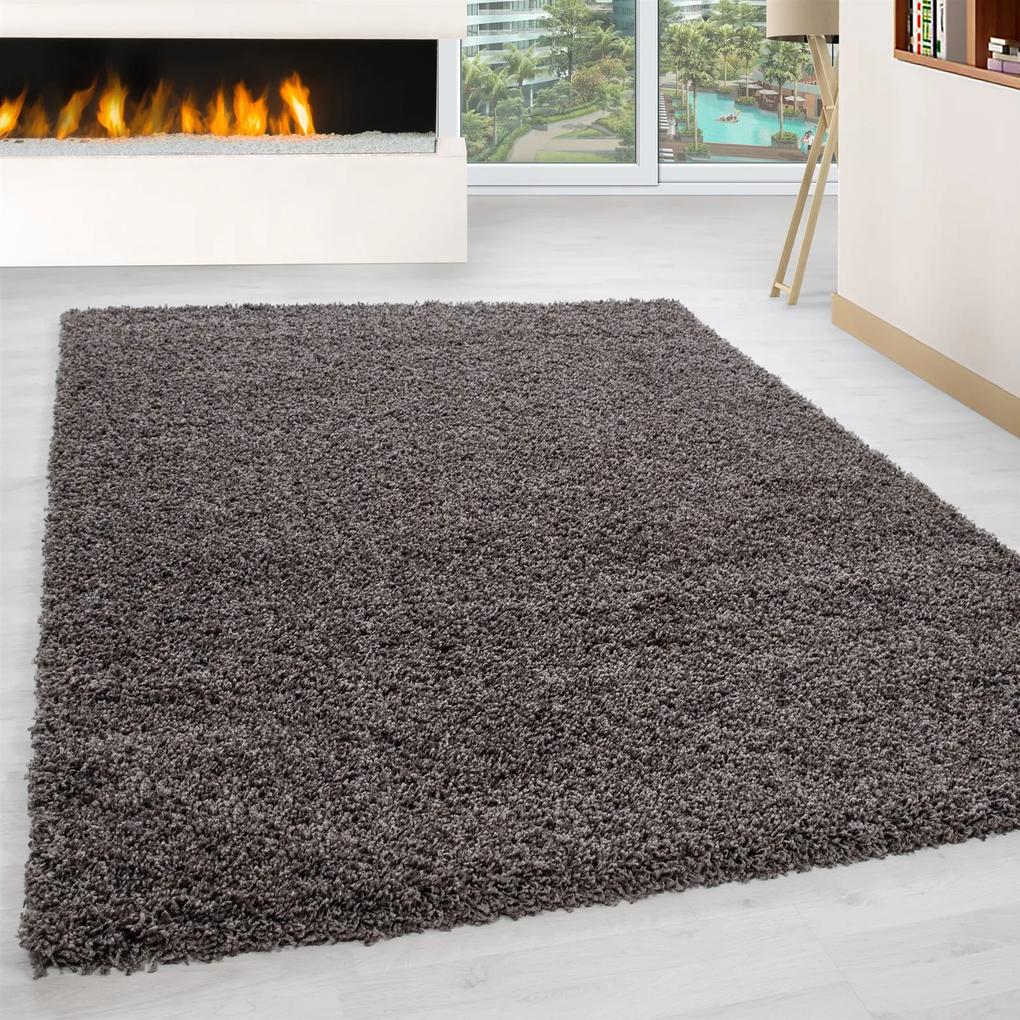 Ayyildiz Kusový koberec LIFE 1500, Taupe Rozměr koberce: 60 x 110 cm