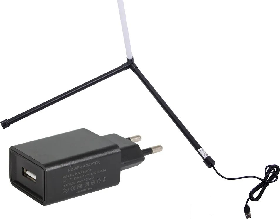 Verk Group Podlahová rohová rgb led lampa na noční stolek pro použití v ložnici 1,5