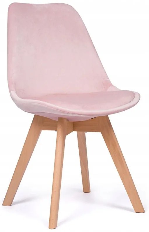 Bestent Sametová stolička skandinávský styl ROSE Glamor