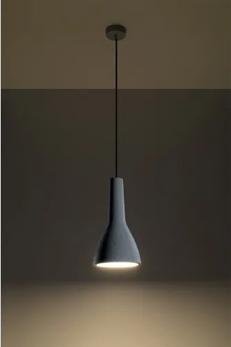 Betonový lustr SOLLUX Empoli E27 1x60W bez zdroje SL.0280