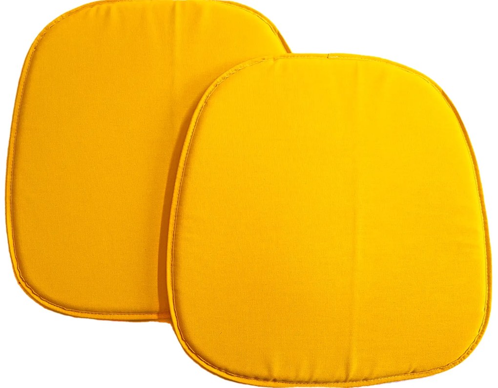 Písecké lůžkoviny Sedák na židli 39x37 - Žlutý