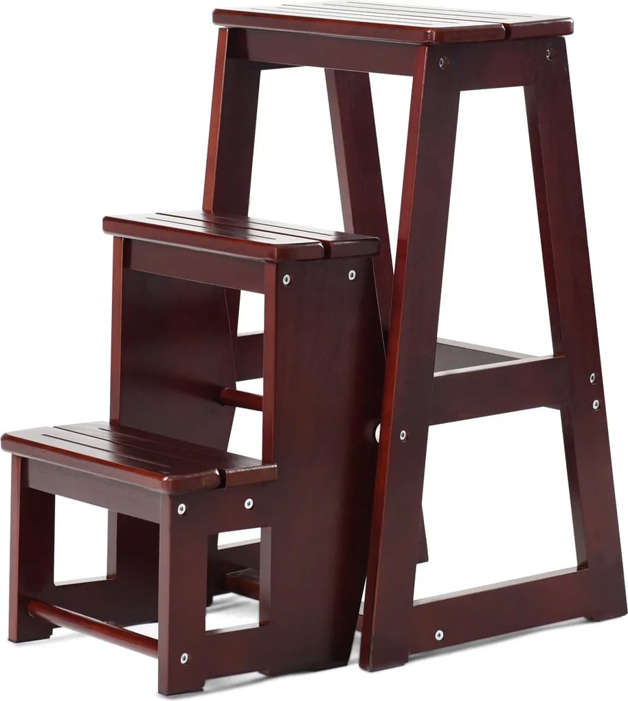 Costway Chair Ladder Žebřík Chair Stool Žebřík Stupeň Chair Stupeň skládací
