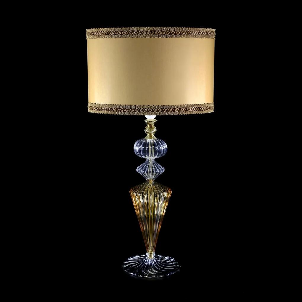 Luxusní stolní lampa ELEGANTE TL 09-PB - ARTGLASS