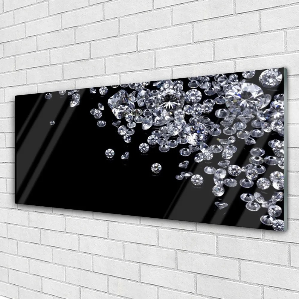 akrylový obraz Diamanty Umění 125x50 cm