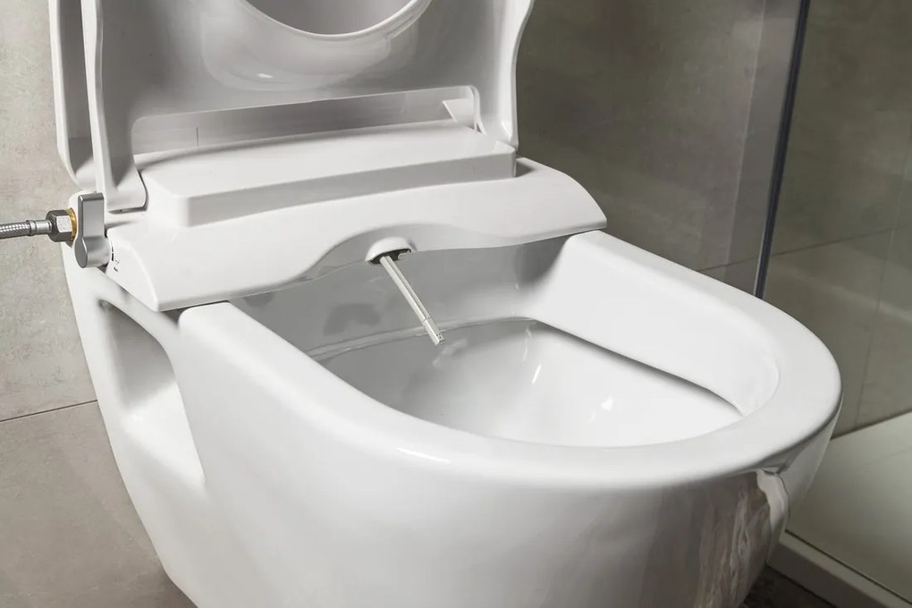 Sapho, CLEAN STAR bidetové sedátko, D-tvar, LB402