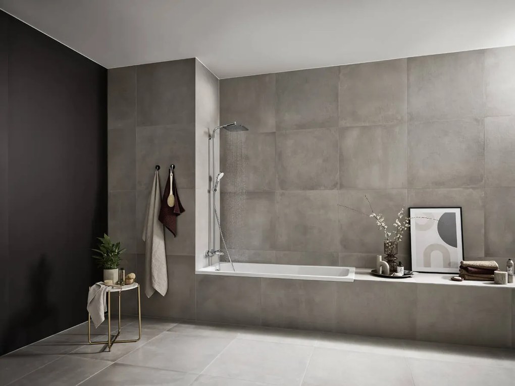 Hansgrohe Crometta E - Showerpipe 240 1jet s vanovým termostatem, chrom, HAN-27298000