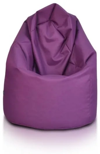 Sedací vak hruška Sako XL polyester - fialová