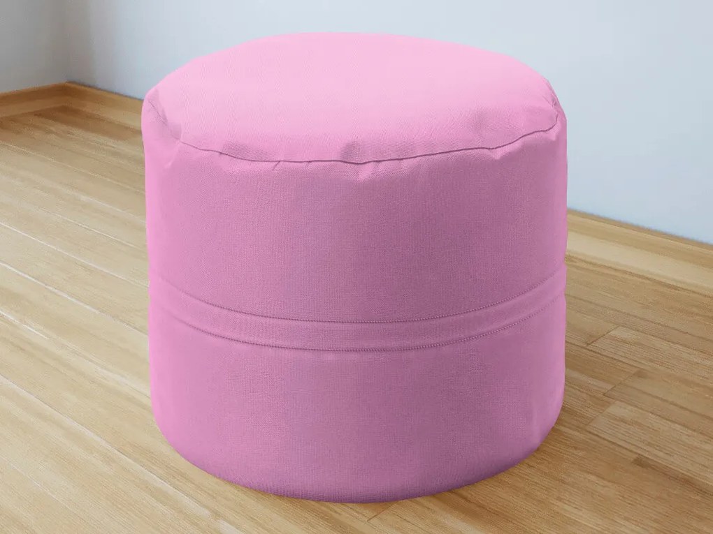 Goldea bavlněný sedací bobek 50x40cm - růžový 50 x 40 cm