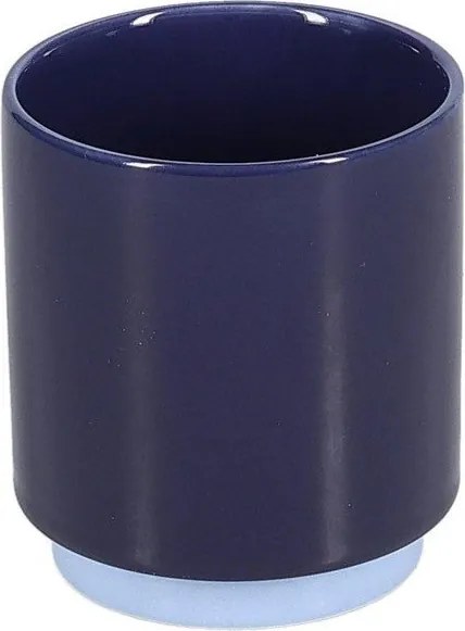 Tmavě modrý kameninový šálek 270 ml Duo – ONA