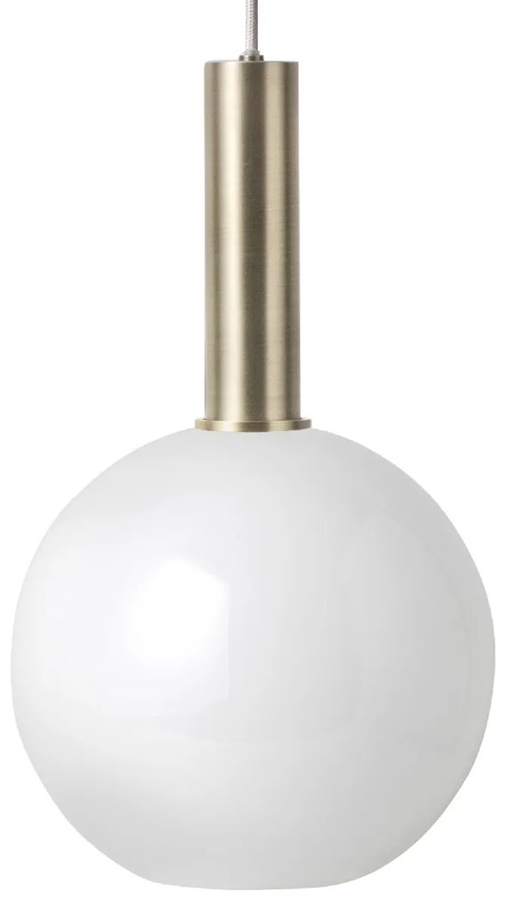 Ferm Living designová závěsná svítidla Collect Opal Shade Sphere Tall