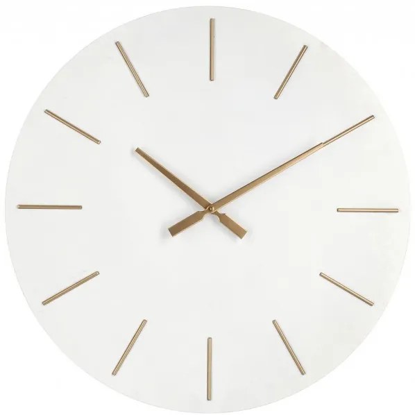 BIZZOTTO Nástěnné hodiny TIMELINE bílé 60cm 0182379