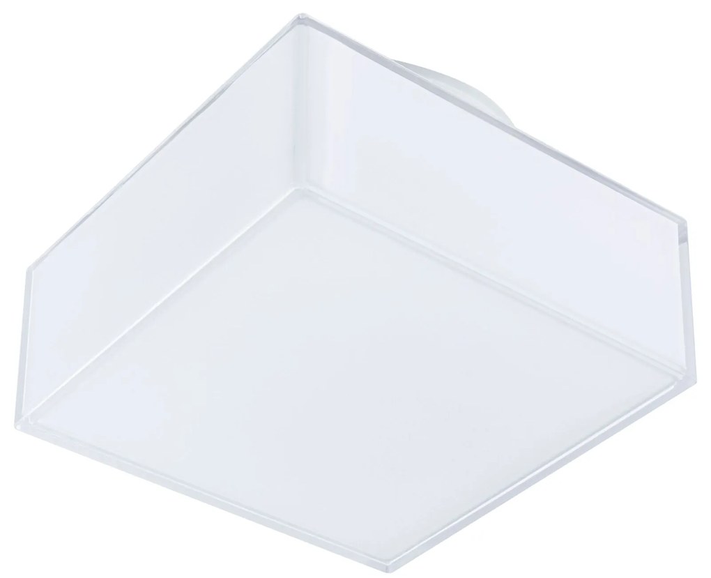 Paulmann 71082 Maro, bílé stropní svítidlo 6,8W LED 3000K, 15,5x15,5cm, IP44