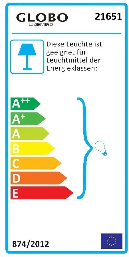 Stolní lampa Freedom, šedá