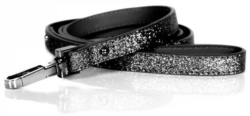 MILK&PEPPER Milkandpepper obojek pro psy Stardust Black Velikost: 45x2 cm