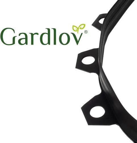 Zahradní plastový obrubník 40mm, 10m s kolíky Gardlov 24561