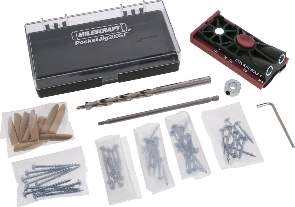 Milescraft | PocketJig200ST – přípravek na skryté spoje