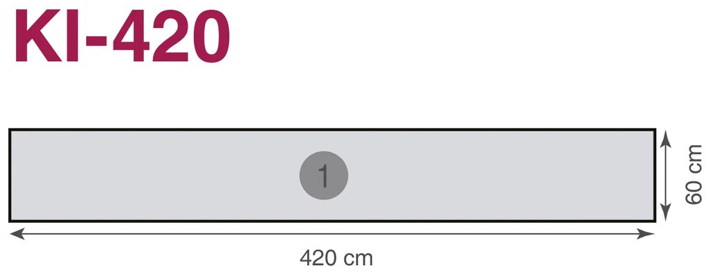 DIMEX | Fototapeta do kuchyně Rustikální tmavý štuk KI-420-267 | 420 x 60 cm | šedá, hnědá