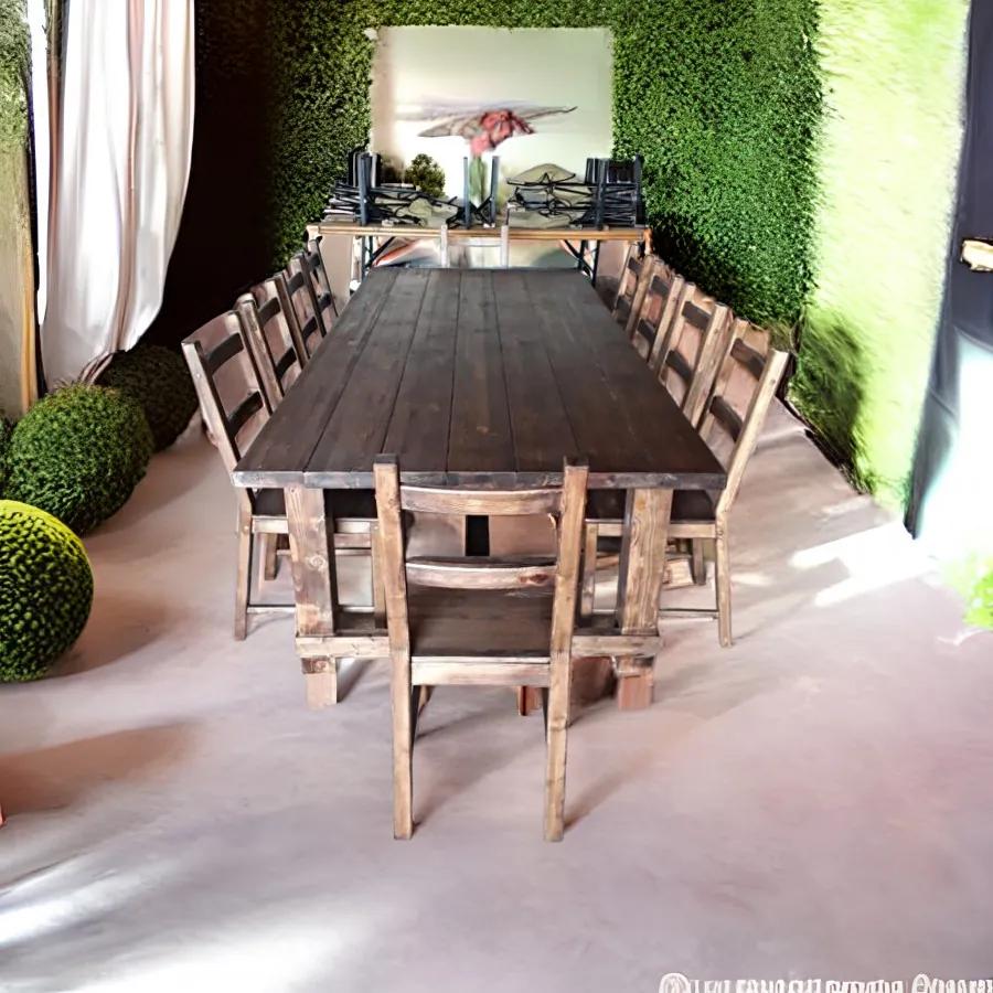 Stará Krása – Ruční výroba Zahradní stůl z masivu 77 x 130 x 80 cm