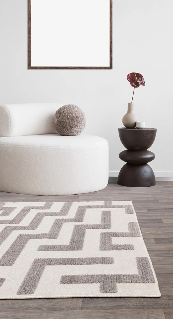 Tribeca Design Kusový koberec Stooges Cove Grey Rozměry: 160x230 cm