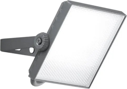 FAN LED-AXEL-S10-SIL Venkovní reflektor LED, 10 W, CCT, stříbrná, se senzorem, IP65 - FANEUROPE